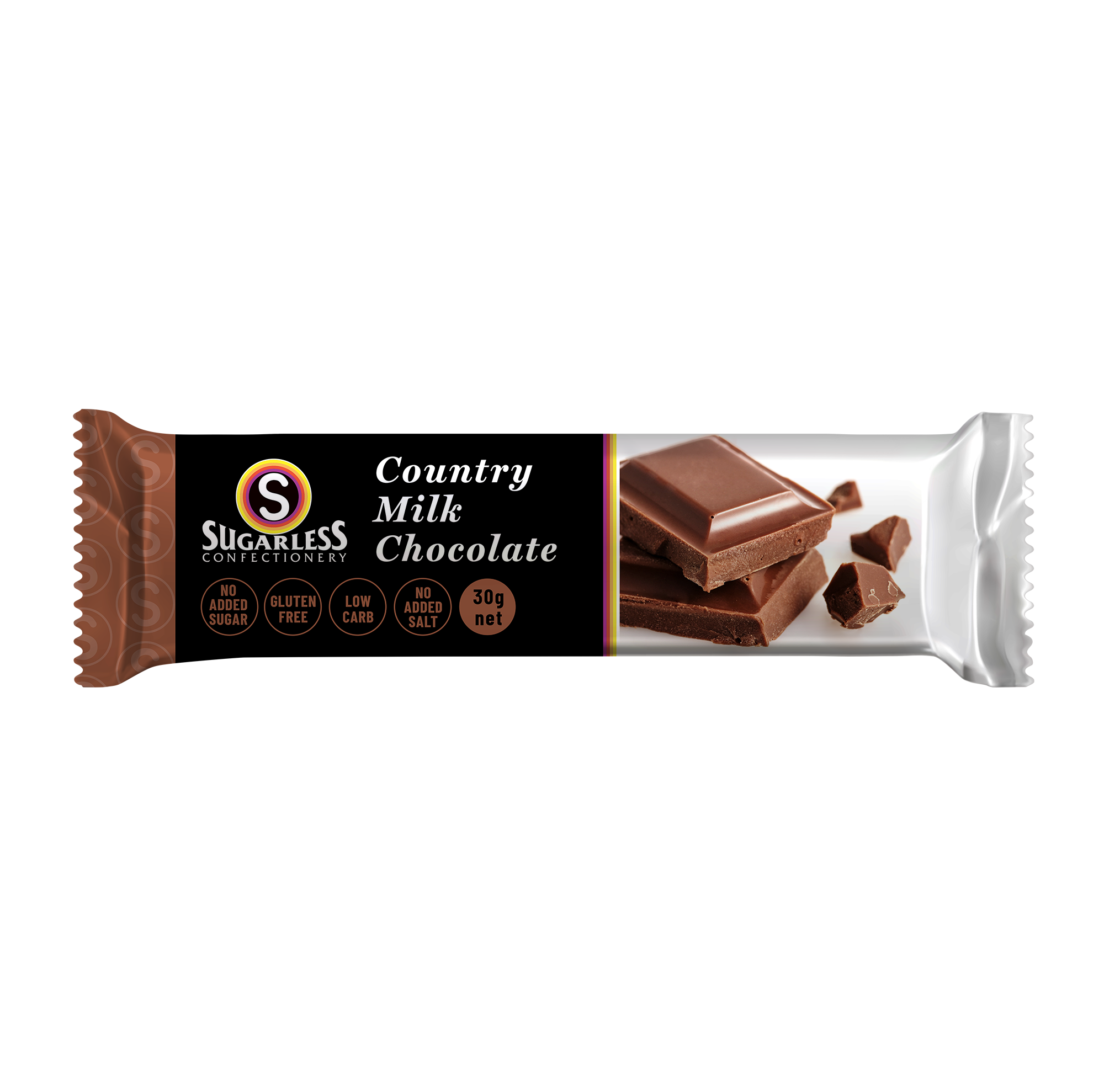 Country Milk - 30g – Sugarless Confectionery